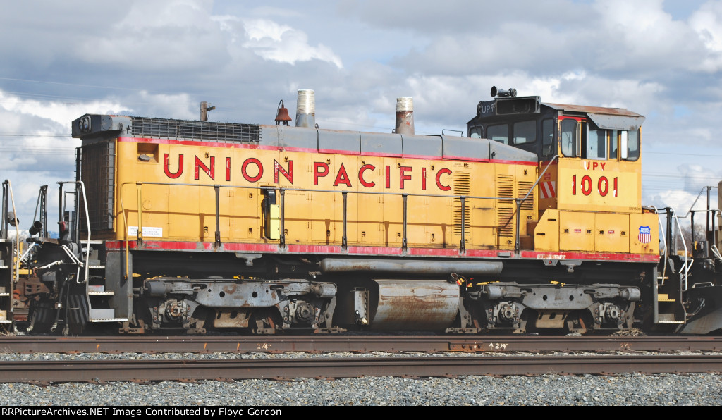 UPY 1001 has been in storage since 2009